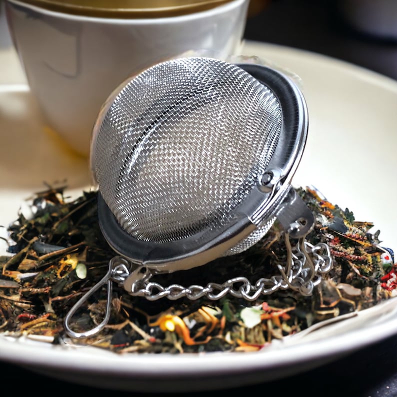 British Tea Gift Box: Handmade Loose Leaf Sampler With Infuser - Etsy
