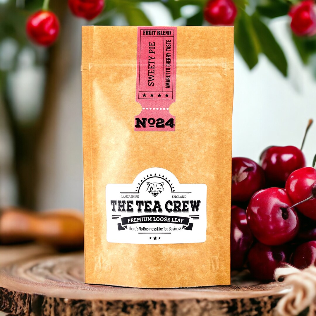 Amaretto Cherry Fruit Tea - Sweet and Decadent Infusion - Natural Fruit ...