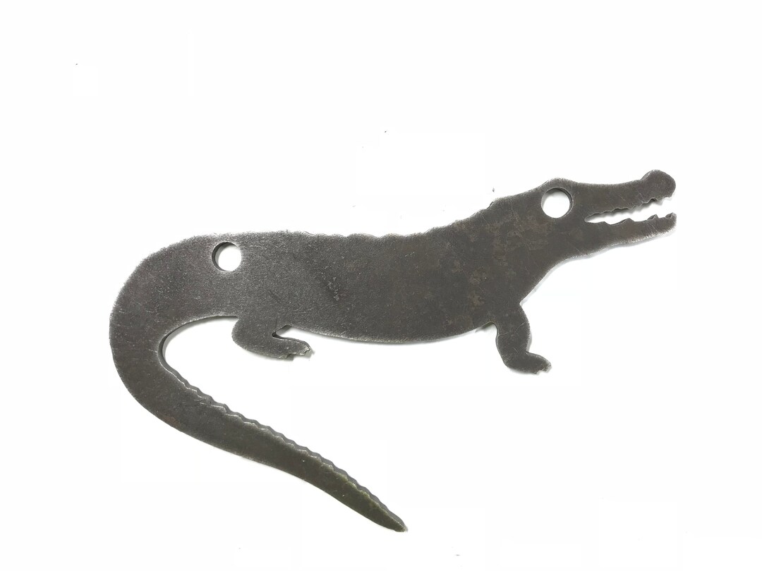 AR500 Alligator Silhouette Steel Target Gong 12" X 8" - Etsy