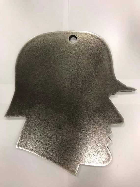 3/8 AR500 8 X 12 Nazi Head Silhouette Steel | Etsy