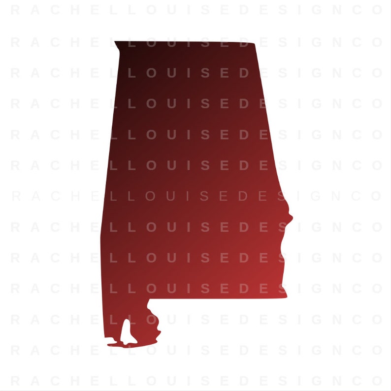 Alabama State Bundle SVG DXF EPS Cut Files for Cricut - Etsy
