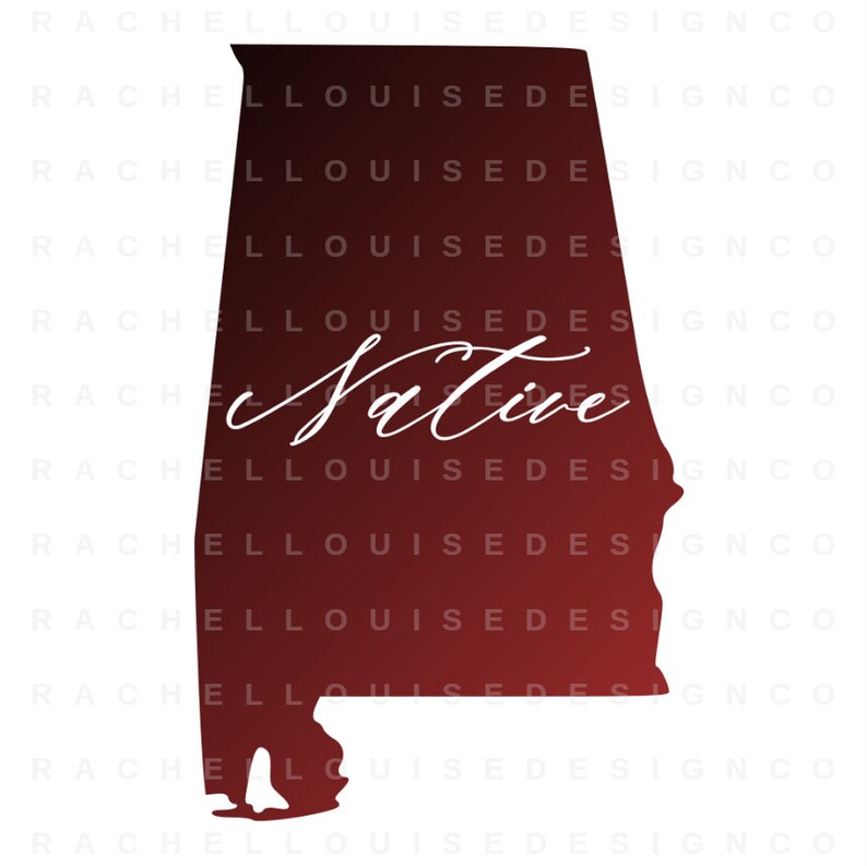 Alabama State Bundle SVG DXF EPS Cut Files for Cricut - Etsy