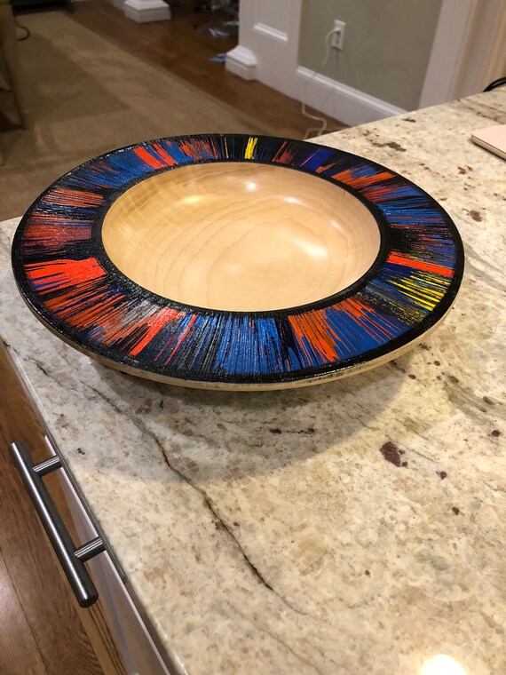 Splatter Bowl — PF Woodturning