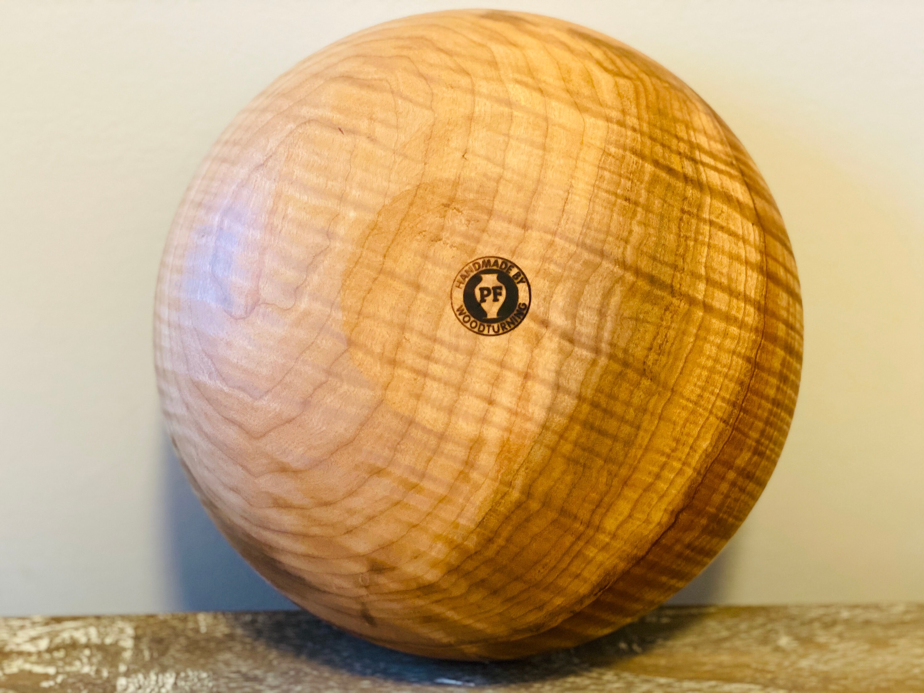 Figured Maple Bowl - Etsy