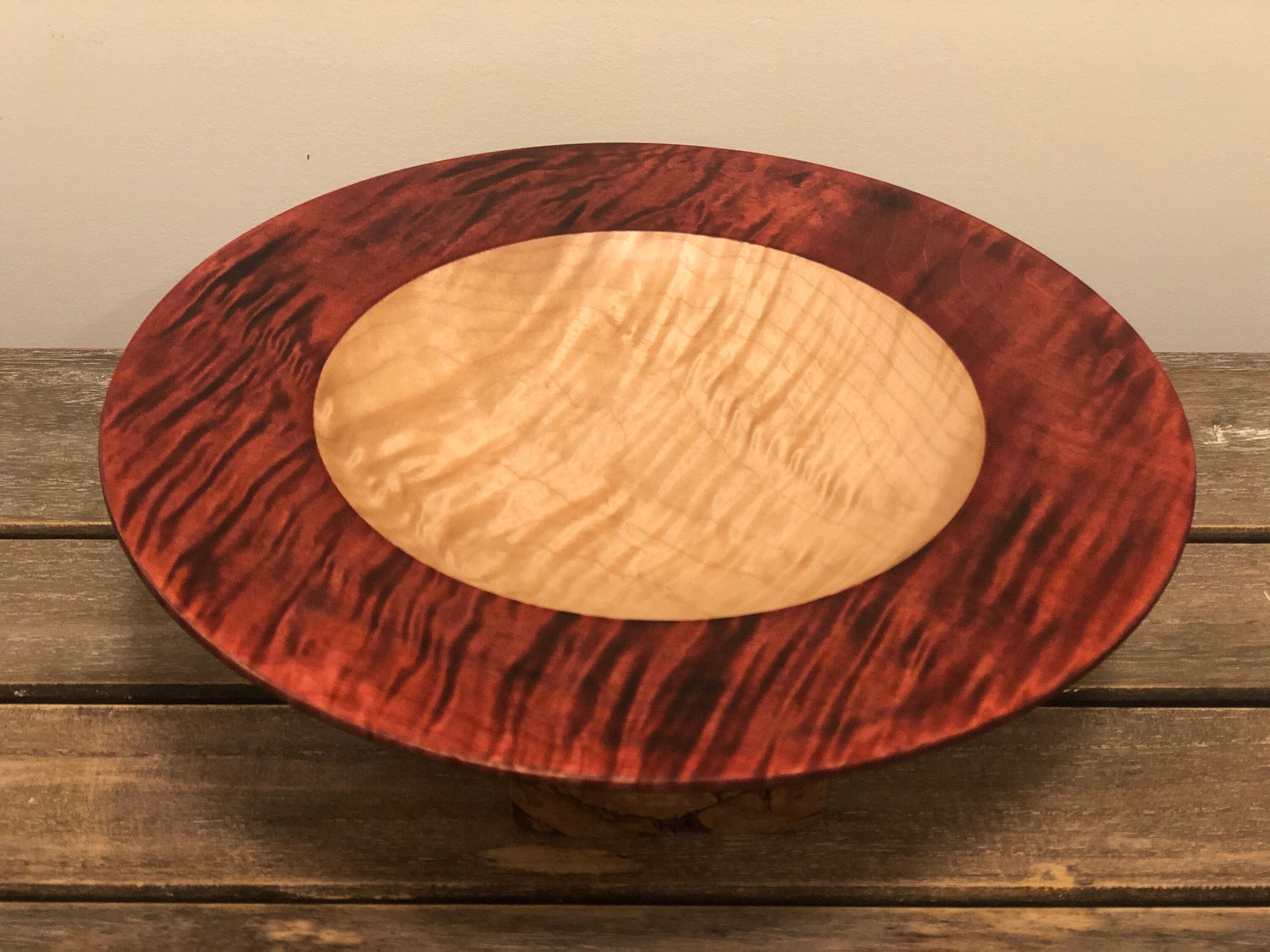 Figured Maple Platter - Etsy