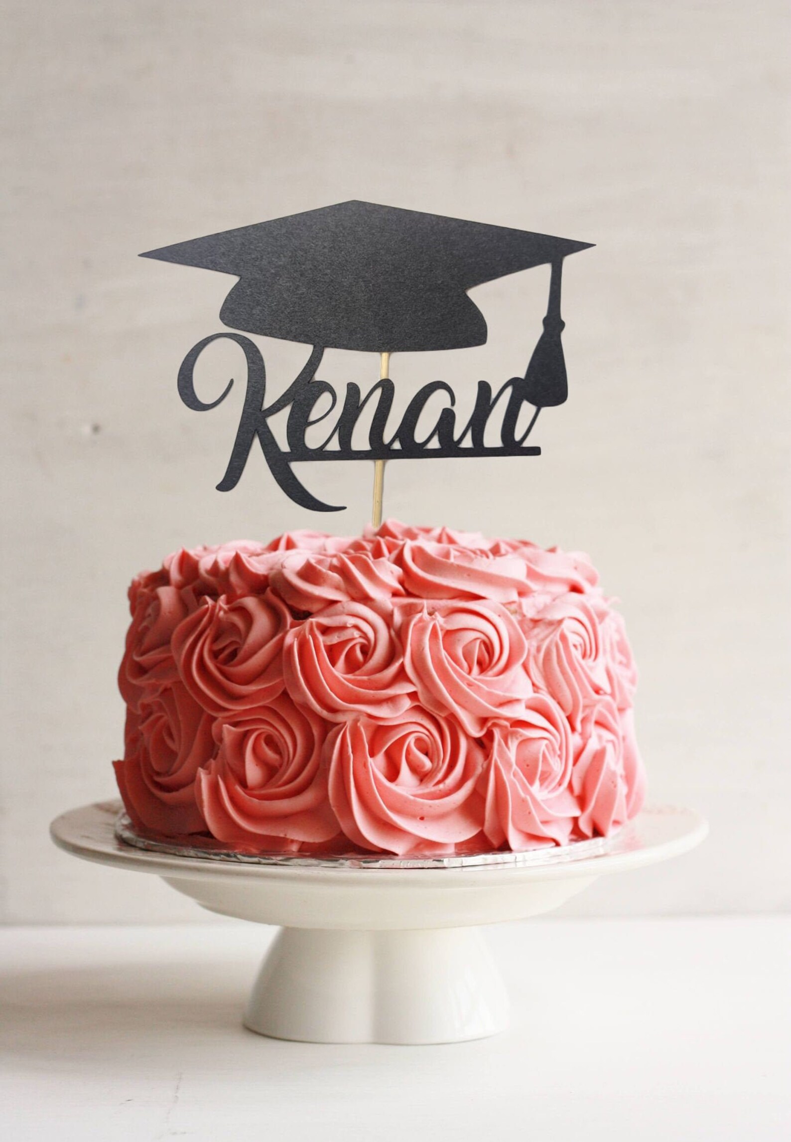 Personalised Graduation Cap Cake Topper - Etsy UK