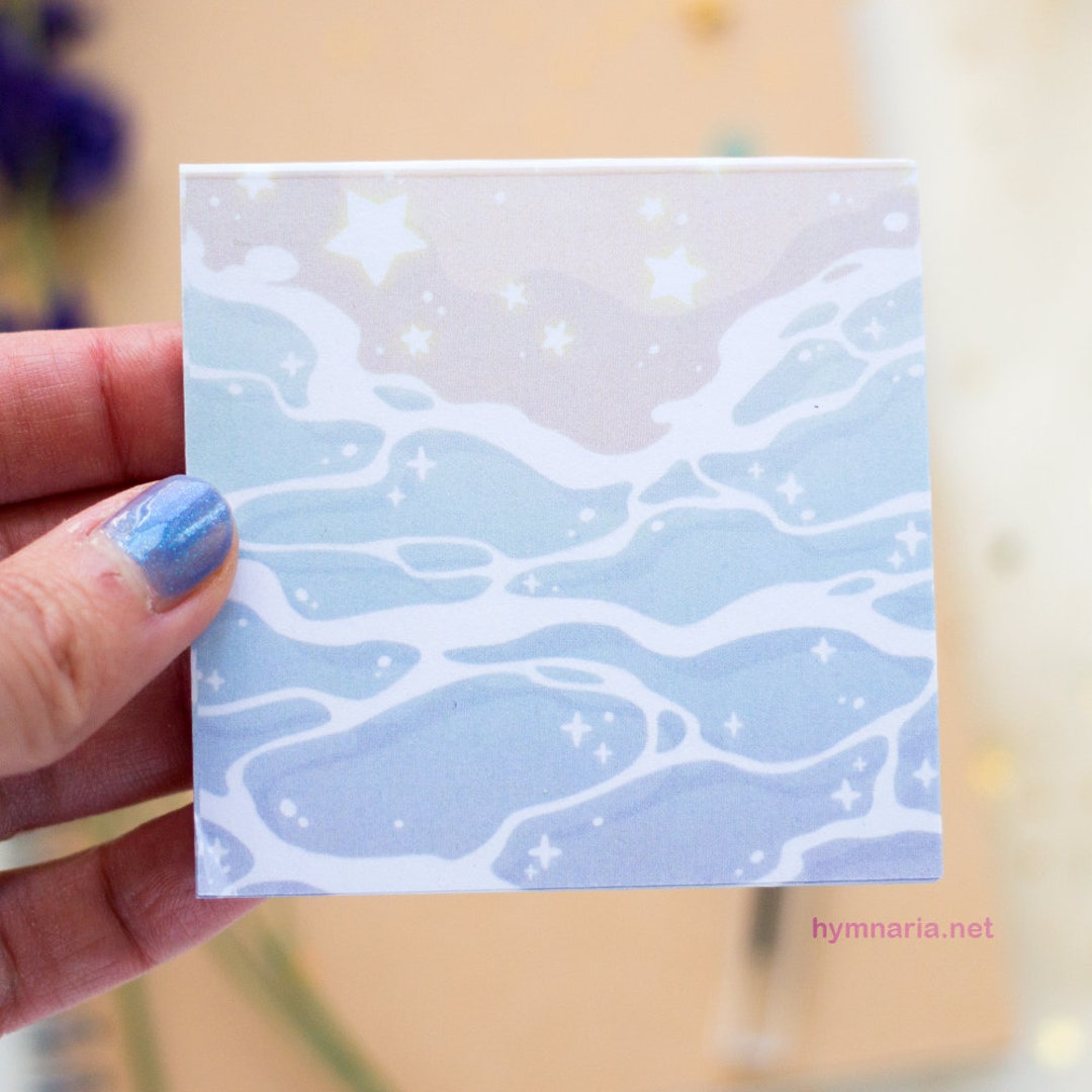 Waves Notepad - Etsy