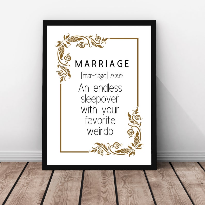 5 Pack Wedding Signs Phrase Designs in Downloadable / Printable Format ...