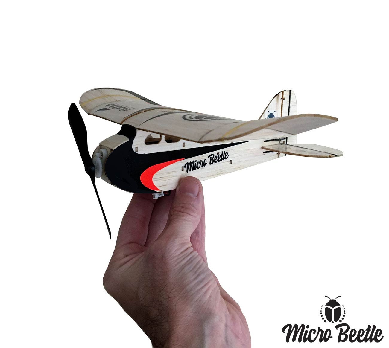 Micro Beetle RC Airplane Kit, Laser Cut Balsa Wood, Hobby Toy - Etsy