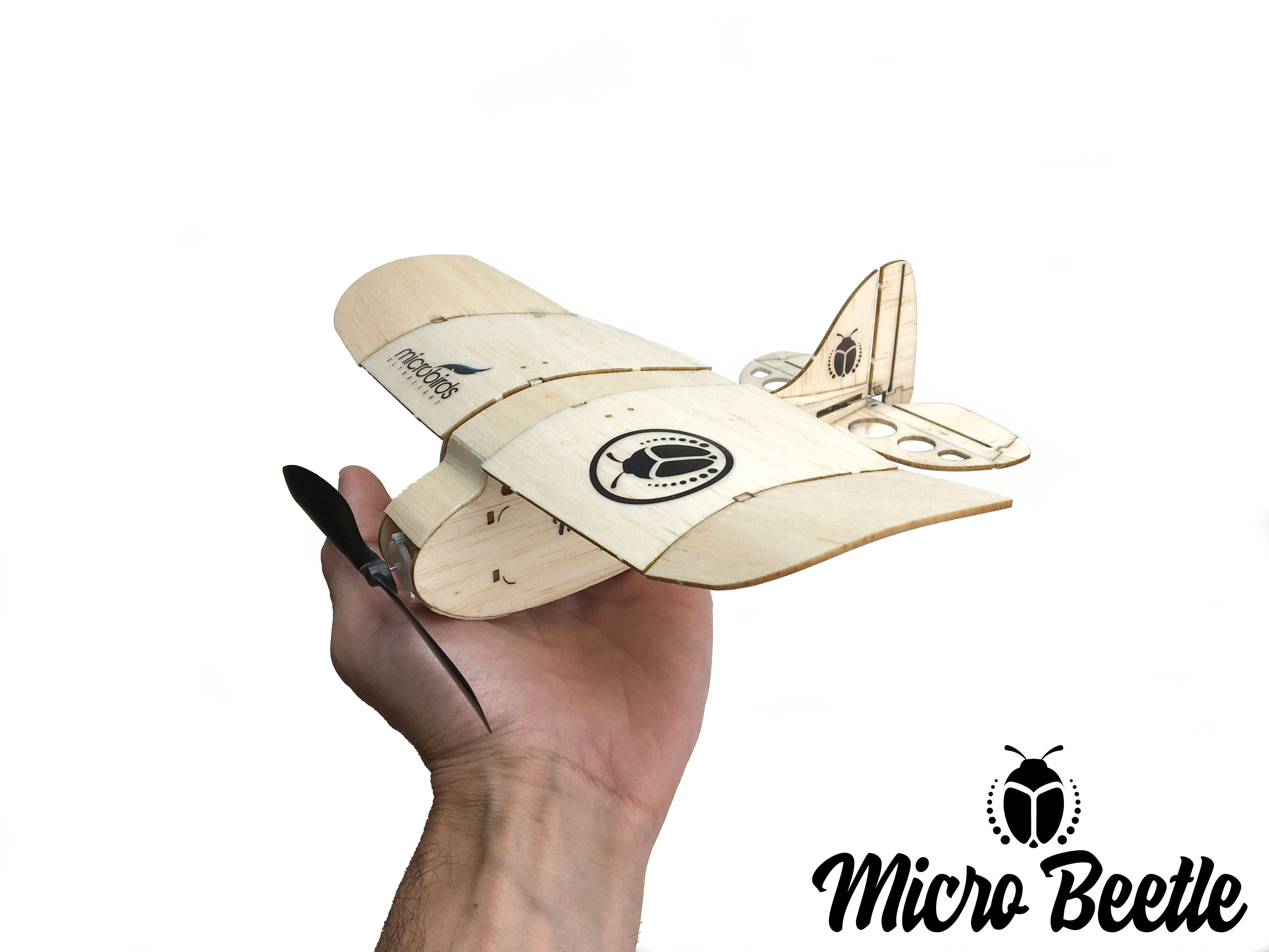 Micro Beetle RC Airplane Kit, Laser Cut Balsa Wood, Hobby Toy - Etsy