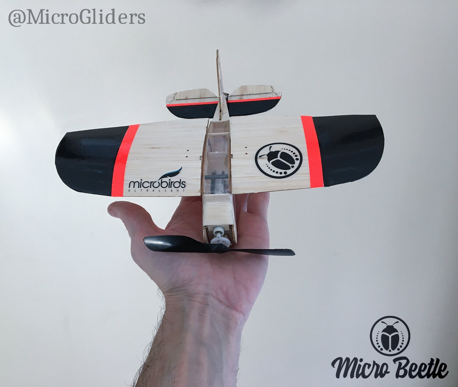 Micro Beetle RC Airplane Kit, Laser Cut Balsa Wood, Hobby Toy - Etsy