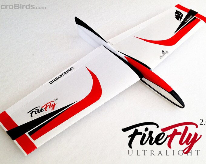 Firefly 2.0 Radio Control RC Glider Kit RC Airplane Ultralight Hobby - Etsy