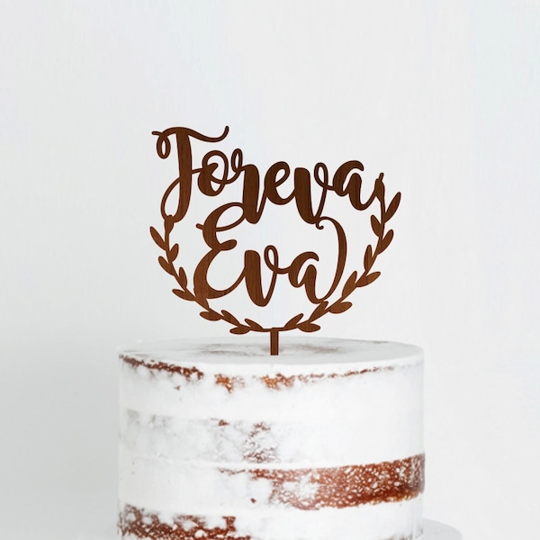 Foreva Eva Cake Topper - Etsy
