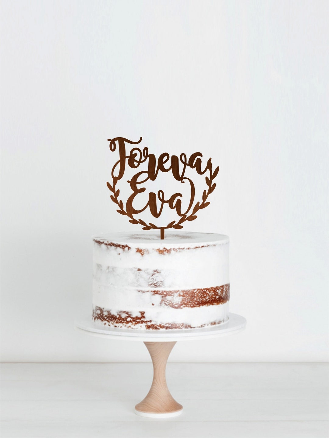 Foreva Eva Wedding Cake Topper, Wedding Cake Toppers, Personalized ...