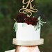 K Cake Topper, Letter K Cake Topper for Wedding, Wedding Cake Topper ...
