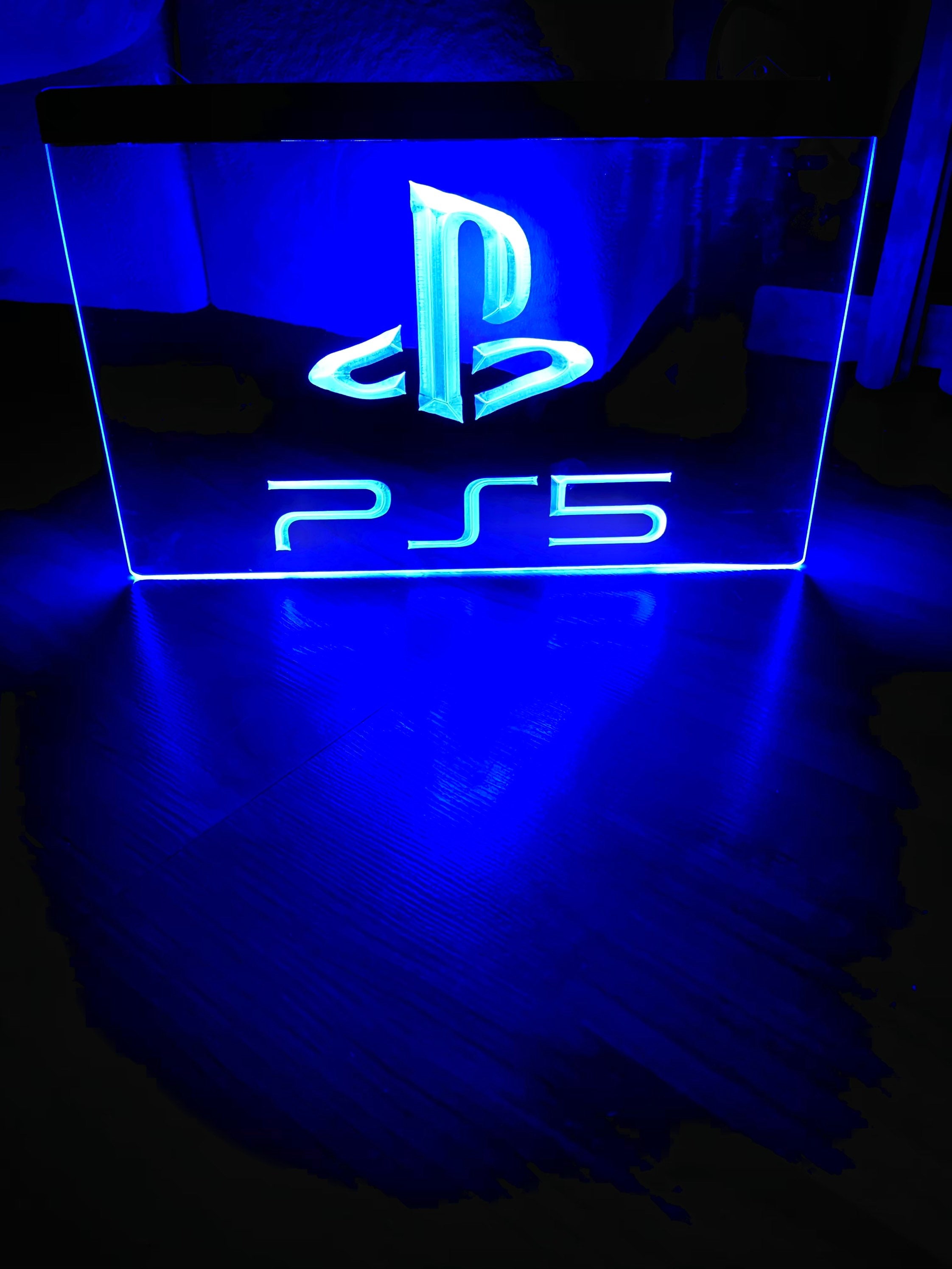 PlayStation PS5 LED Neon Light Sign 8x12 | Etsy