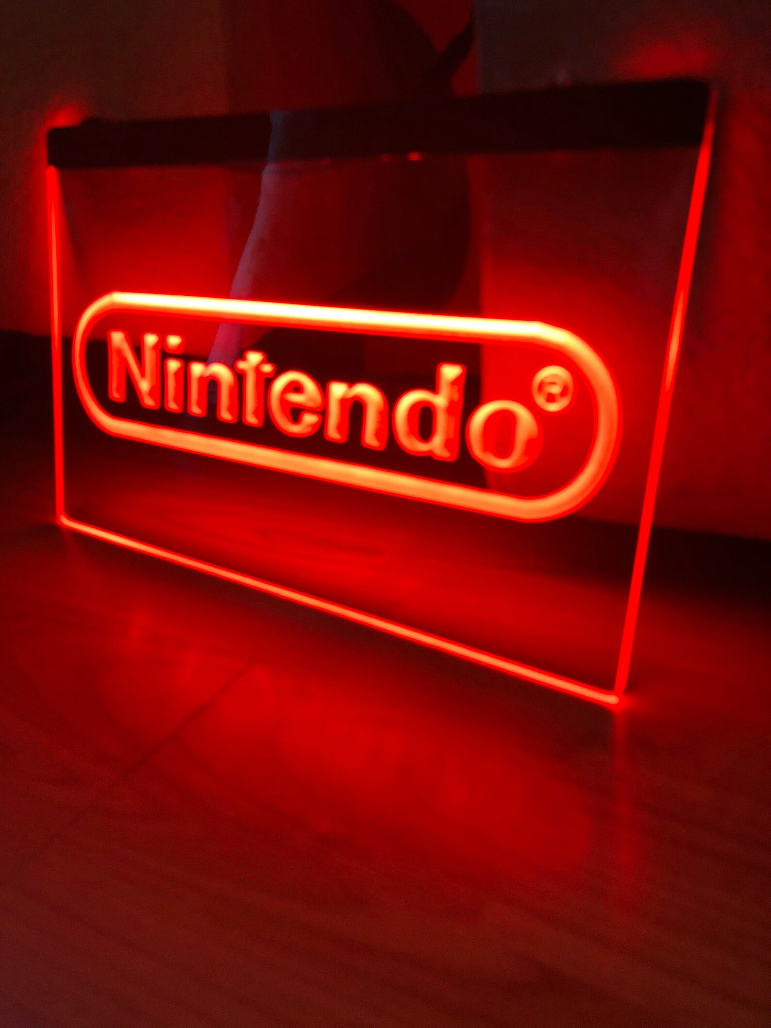 Nintendo LED Neon Light Sign 8x12 | Etsy