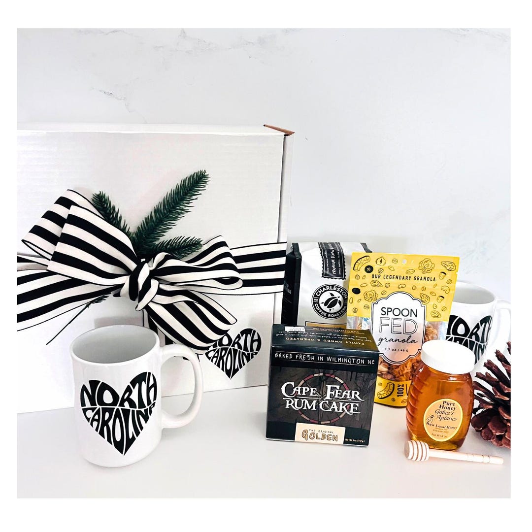 North Carolina Coffee Break Gift Box - Etsy
