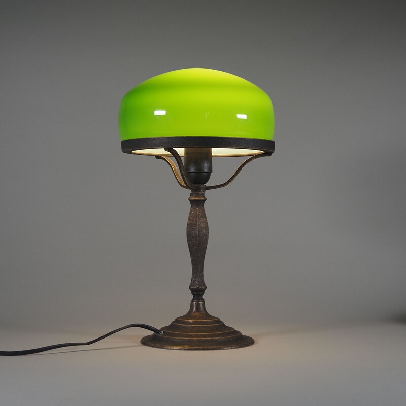 Green Desk Lamp - Etsy
