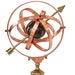 Vintage Armillary Sphere World Machine Sundial Metal Decor Masterpiece ...