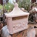 Vintage Victorian Style White Post Box - Etsy