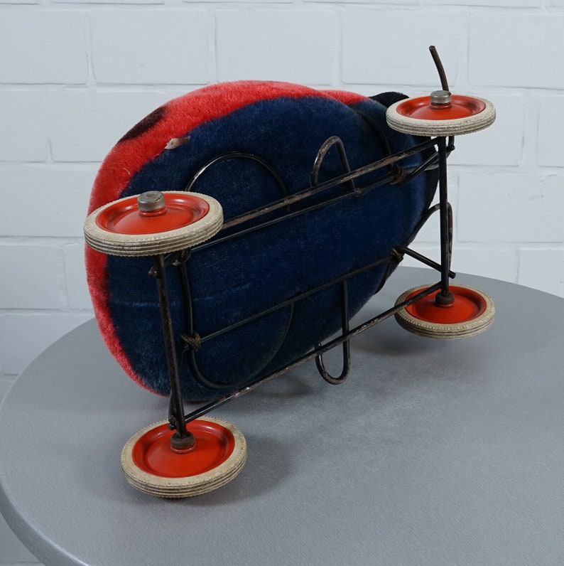 Steiff Ladybug on Wheels Sitting Animal Pull-along Scooter - Etsy