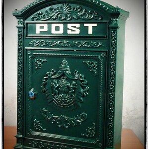 Vintage Classic Post Box Antique Style Letterbox and Mailbox - Etsy