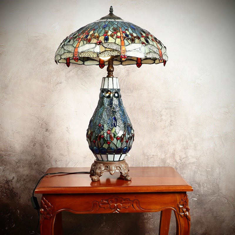 Dragonfly Lamp - Etsy