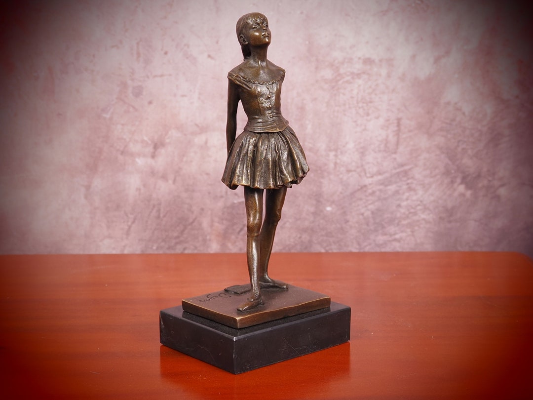 Bronze Sculpture 'little 14-year-old Dancer' After Degas - Etsy