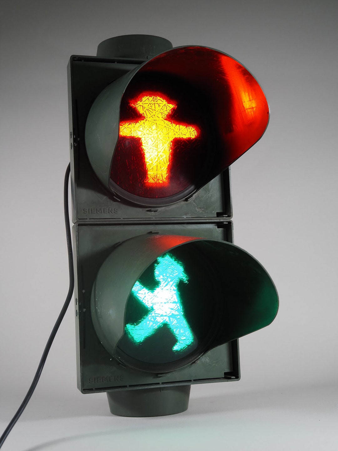 German Vintage Siemens Traffic Lights Lamps Old Traffic Light Semaphore ...