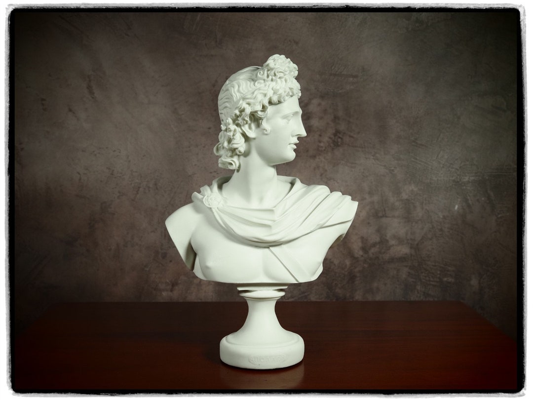 Antique-style Apollo Bust Elegant Home Decor & Perfect Gift for Art ...