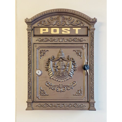 Antique Style Letterbox Mailbox Vintage Letterbox Post Box - Etsy