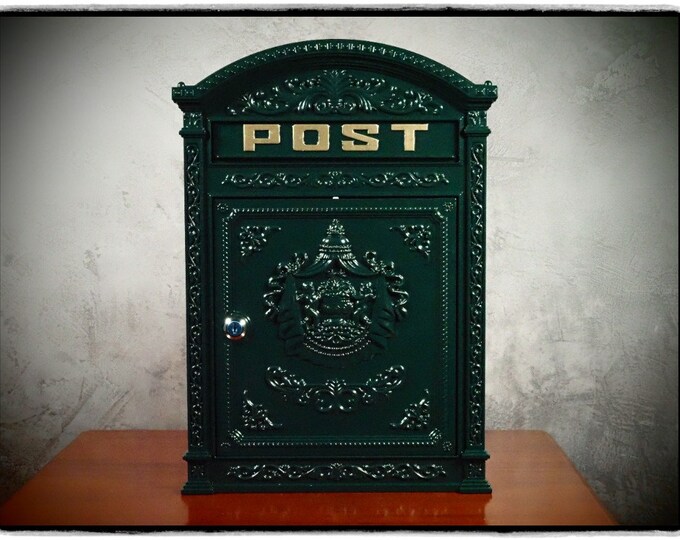 Vintage Classic Post Box Antique Style Letterbox and Mailbox - Etsy
