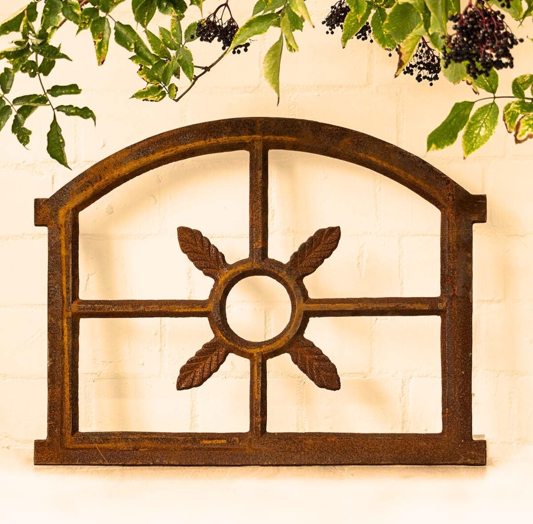 Vintage Rustic Cast Iron Window Spinner Elegant Decor for Home & Garden ...