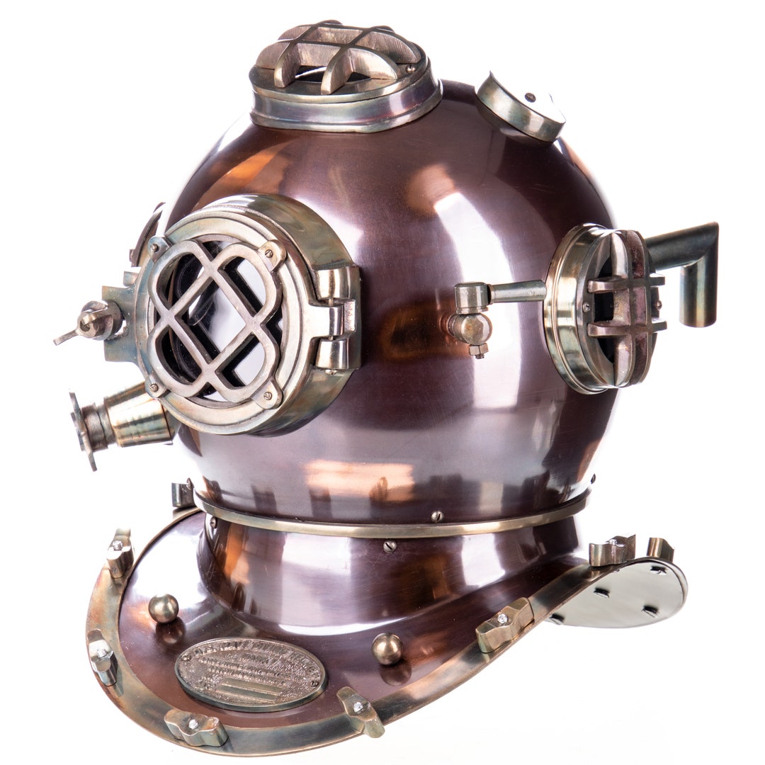 Aluminum Diving Helmet Professional Diver's Aluminum - Etsy