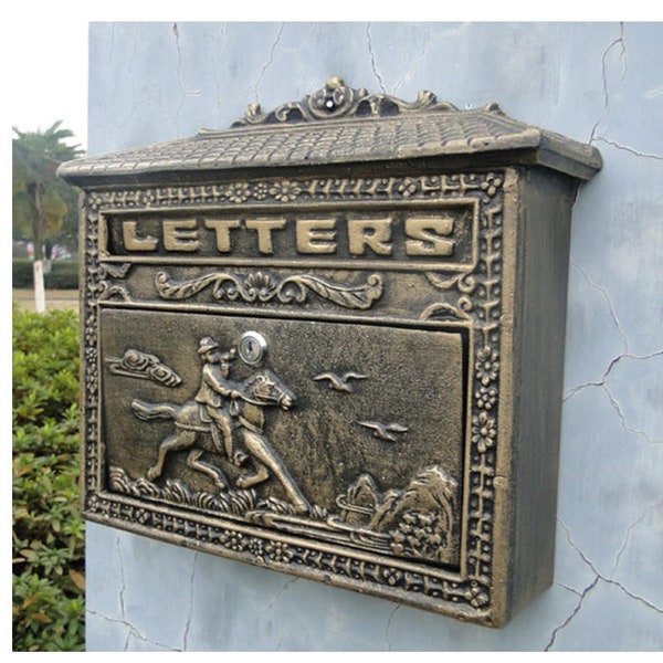 Antique Mailbox - Etsy