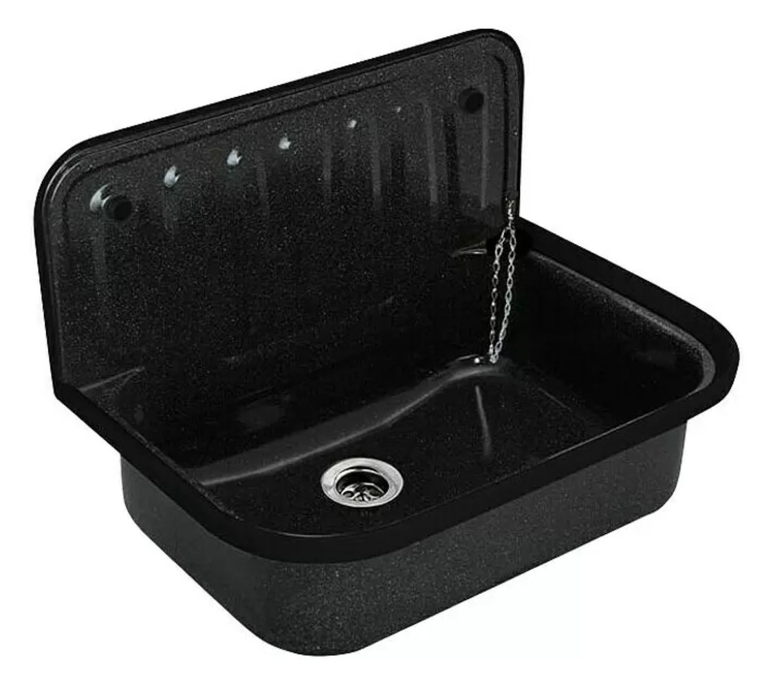 German Vintage Sink Farmhouse Sink Wall-mounted Sink Black - Etsy Australia