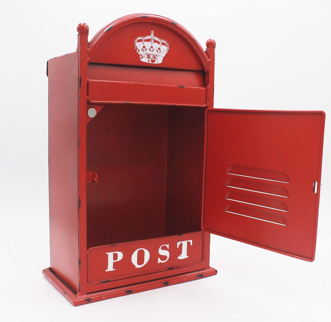Vintage Style Wall Mounted Mailbox - Etsy