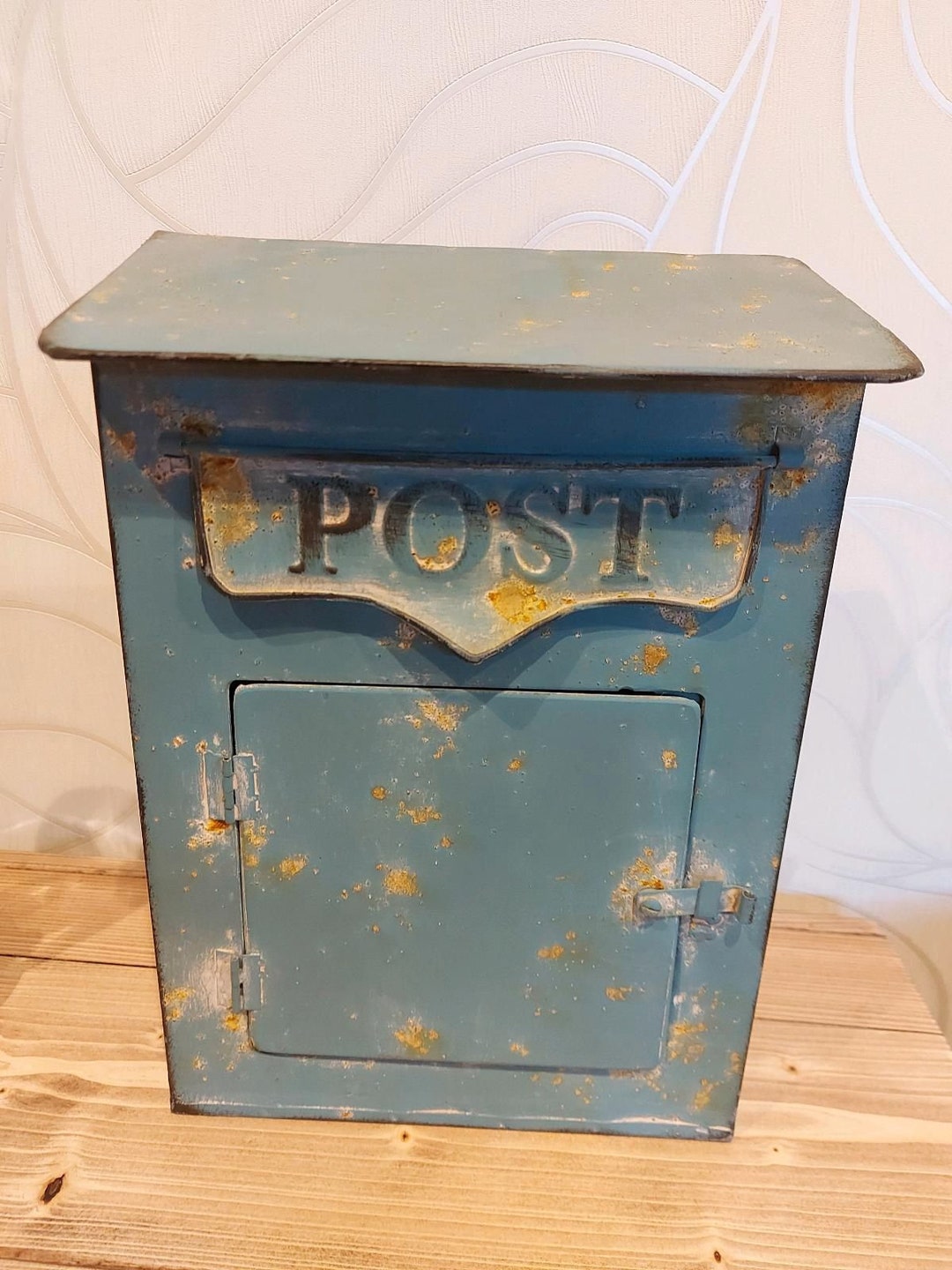 Vintage Style Letterbox, Mailbox, Vintage Letterbox, Post Box, Pillar ...