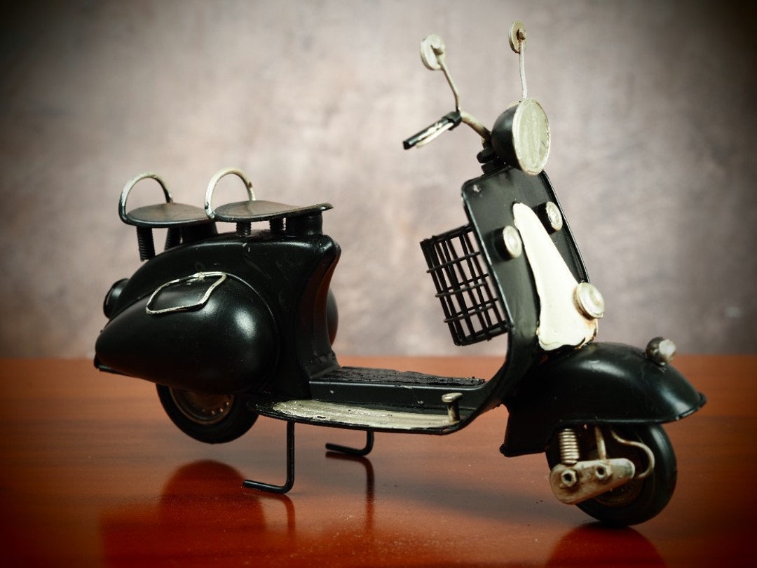 Antique Iron Scooter Model A Nostalgic Decorative Masterpiece - Etsy