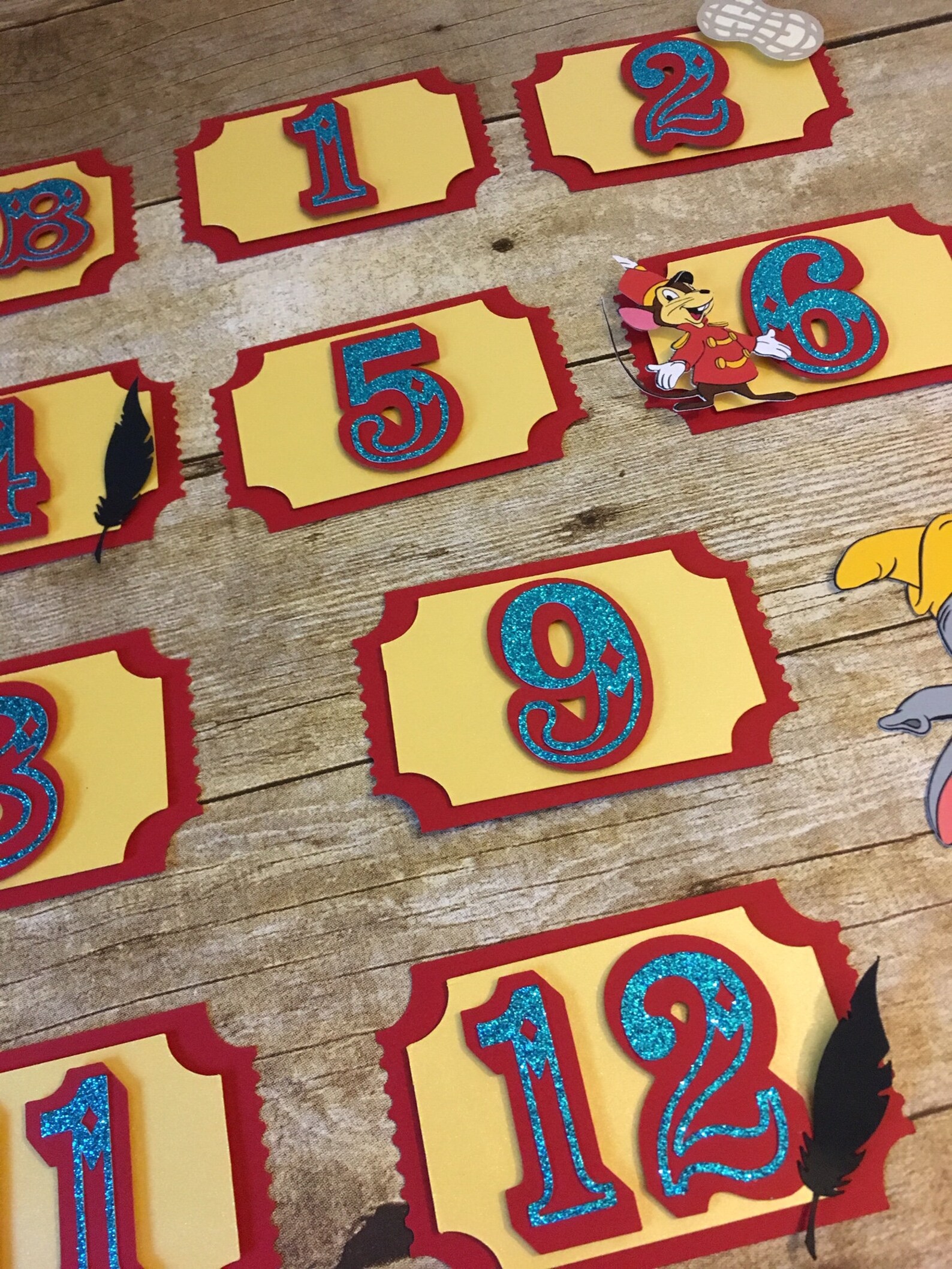 Dumbo Inspired Milestone Banner/dumbo Monthly Banner/dumbo - Etsy