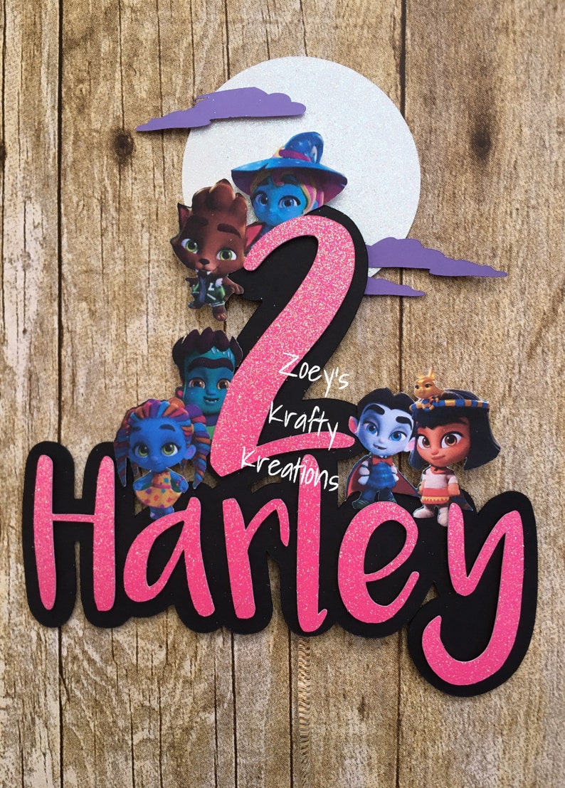 Super Monsters inspired cake topper/super monsters/super | Etsy