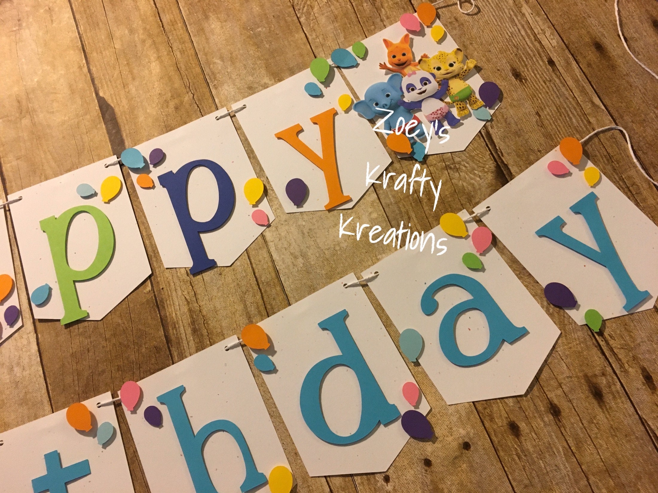 Word Party Birthday Banner/word Party Banner/word Party - Etsy