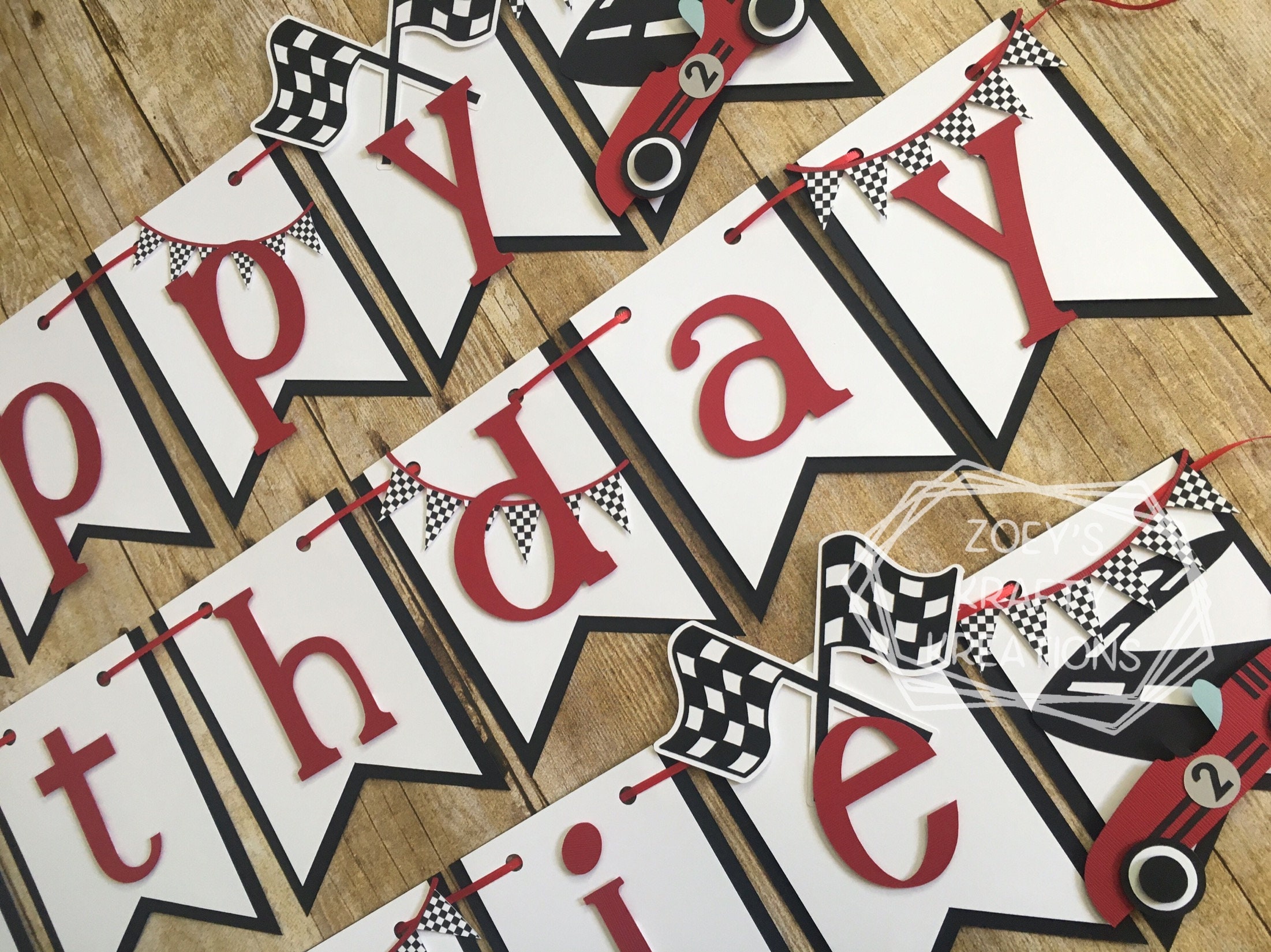 Two Fast Birthday Banner - Etsy