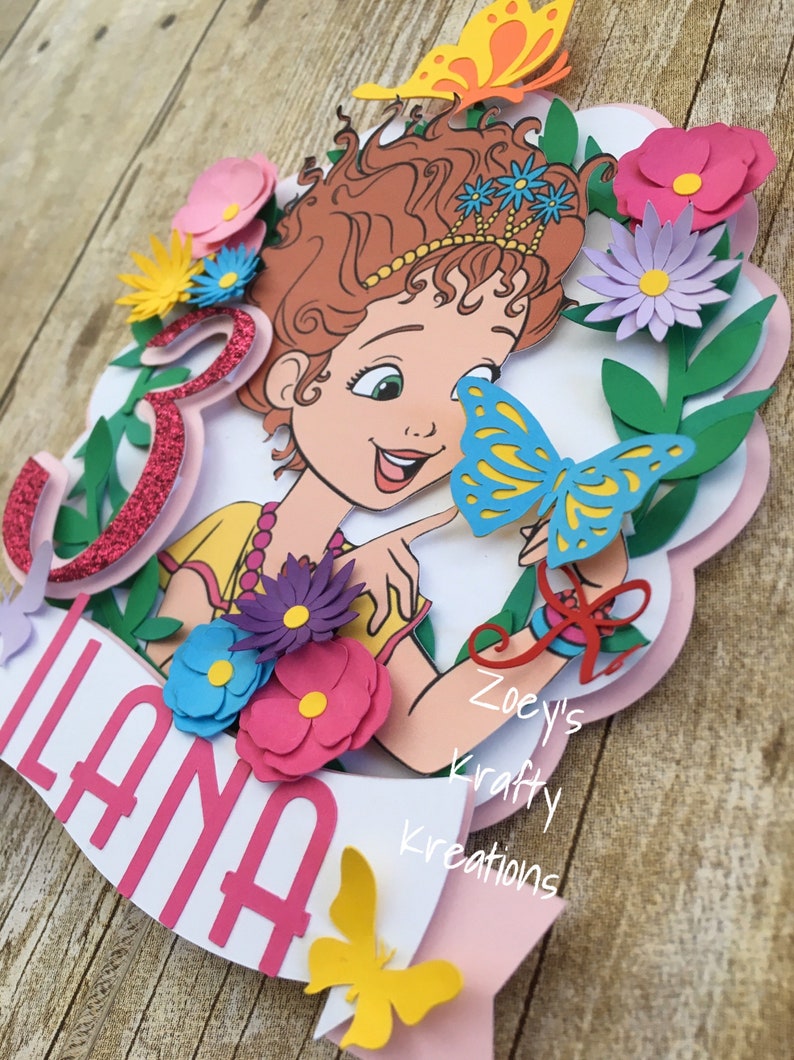 Fancy Nancy Cake Topper - Etsy