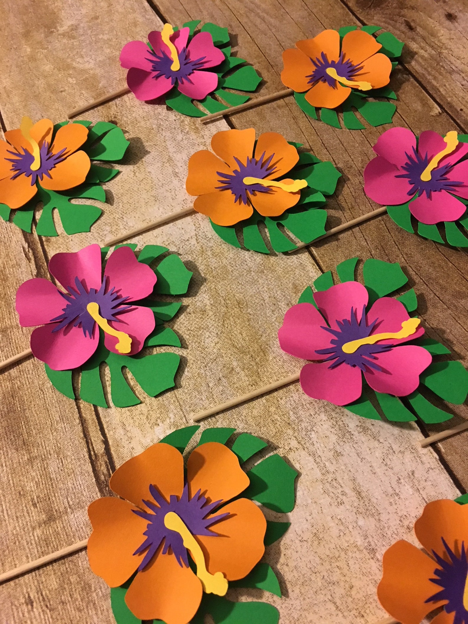 Hawaiian/tropical Theme Party Set/tropical Party/tropical Theme ...