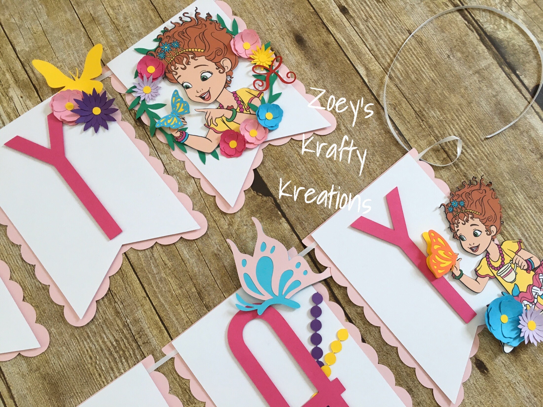 Fancy Nancy Banner | Etsy
