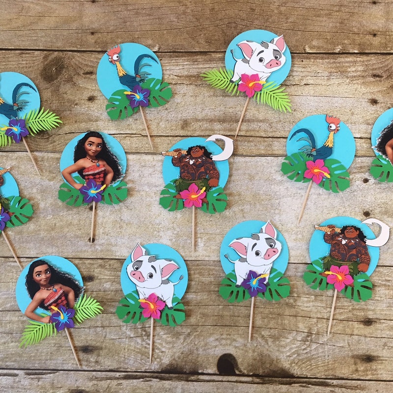 Moana Cake Topper - Etsy