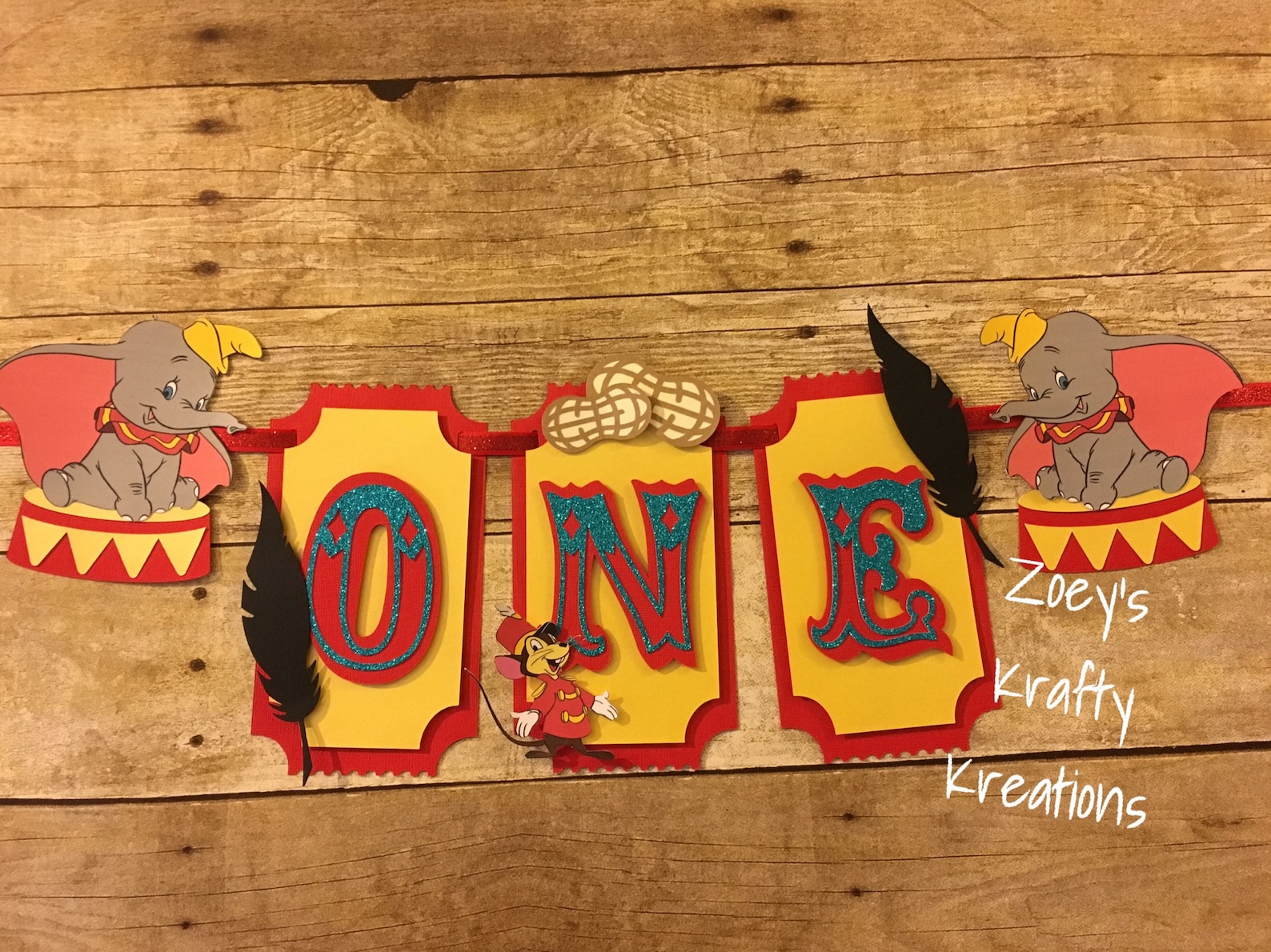 Dumbo Highchair Banner/dumbo Banner/highchair | Etsy