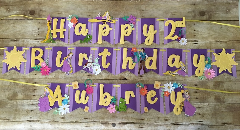 Tangled Banner / Rapunzel Banner - Etsy